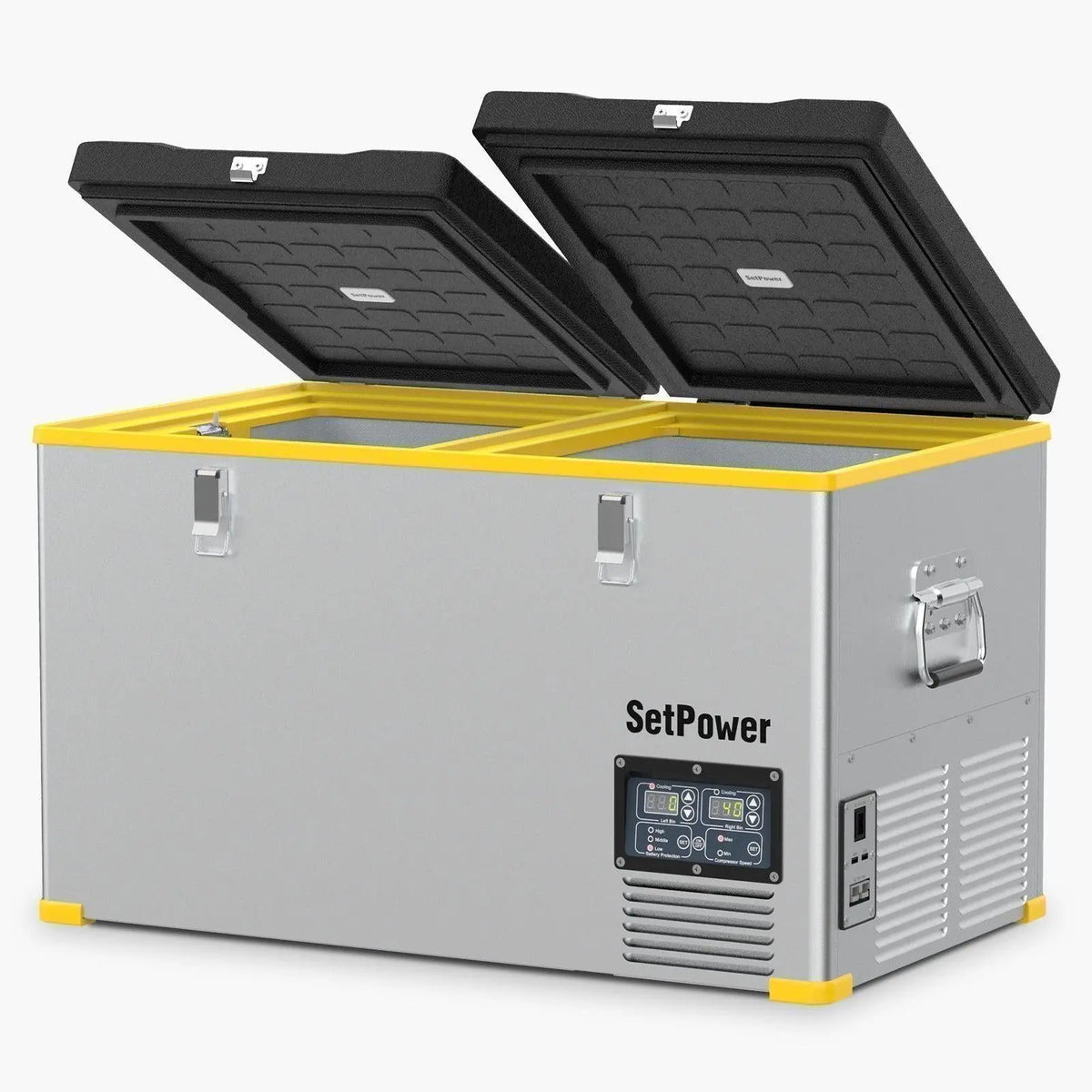 $458 Only SetPower RV65D 12 Volt Electric Refrigerator 68.6Qt Ice Cool ...